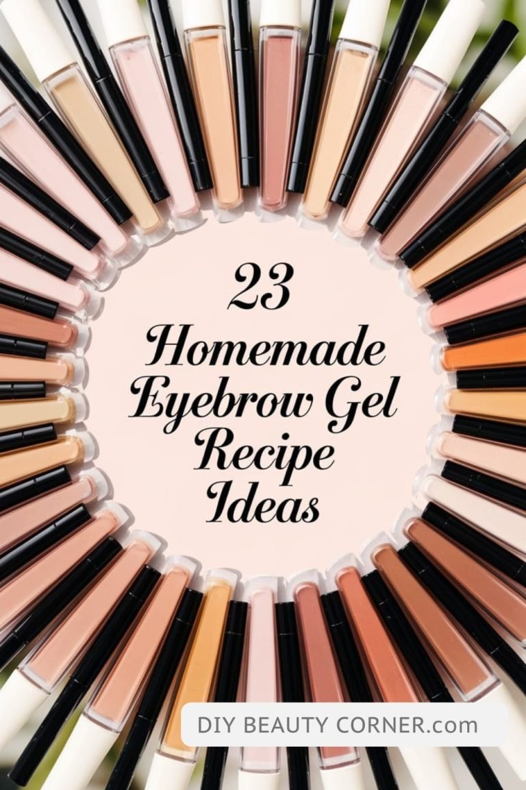 23 Best DIY Homemade Eyebrow Gel Recipes for Perfect Brows