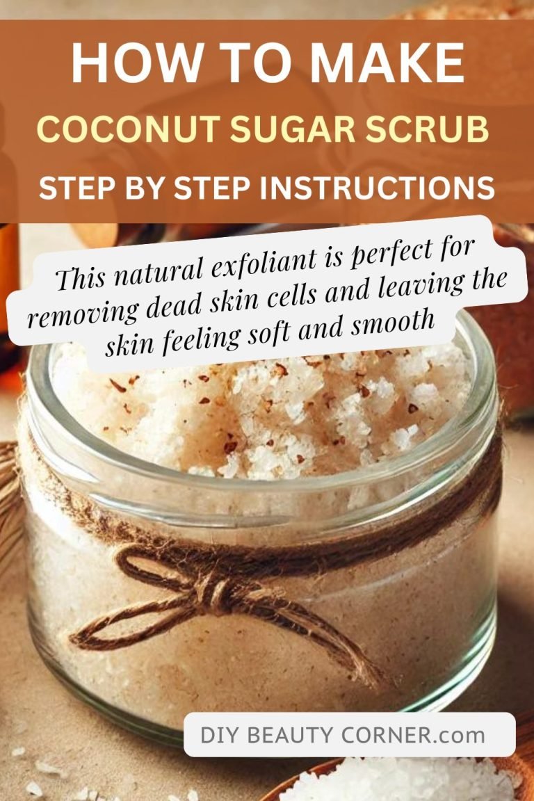 How to Make Coconut Sugar Scrub
