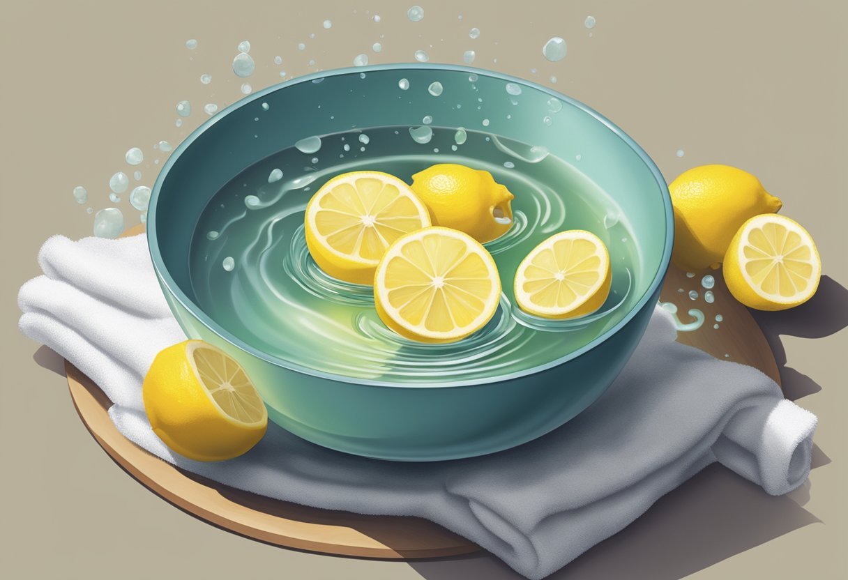 How to Make a Lemon Foot Bath?