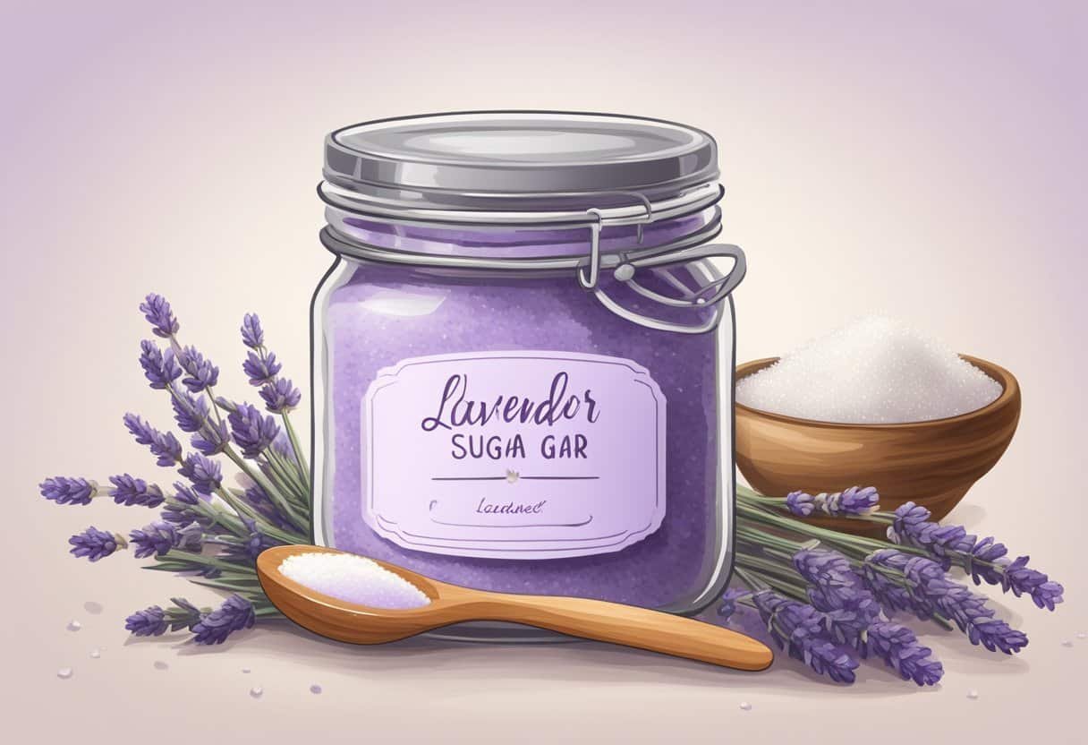 How to Make Lavender Sugar Scrub