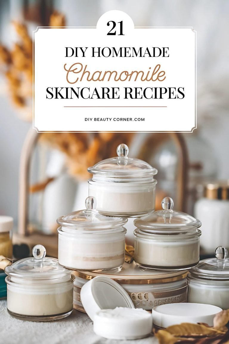 Top 21 Chamomile-Based DIY Skincare Solutions You Can Make at Home