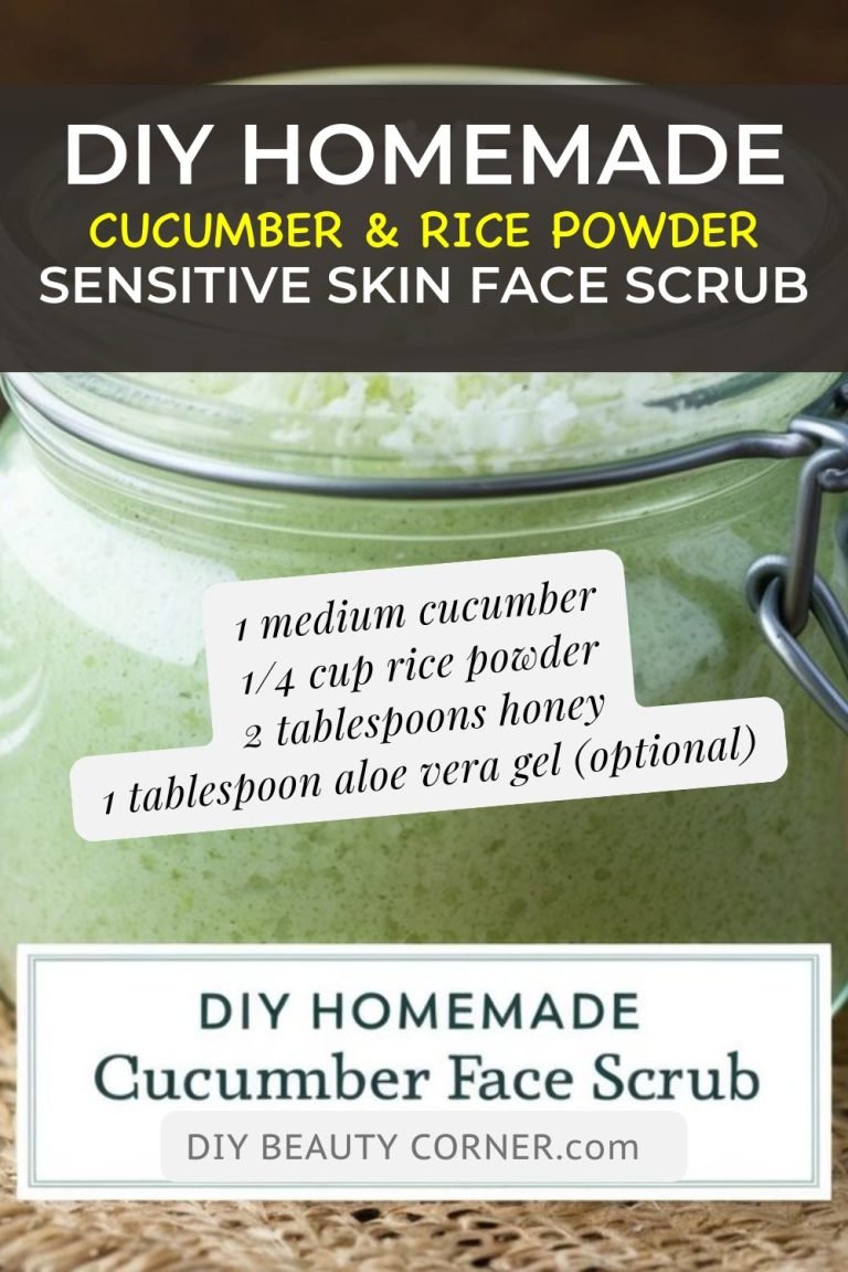 21 Best DIY Face Scrub Recipes For Sensitive Skin: Gentle and Effective ...