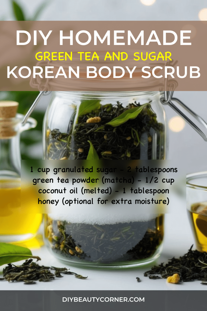 15 Best DIY Homemade Korean Body Scrub Recipes for Glowing Skin