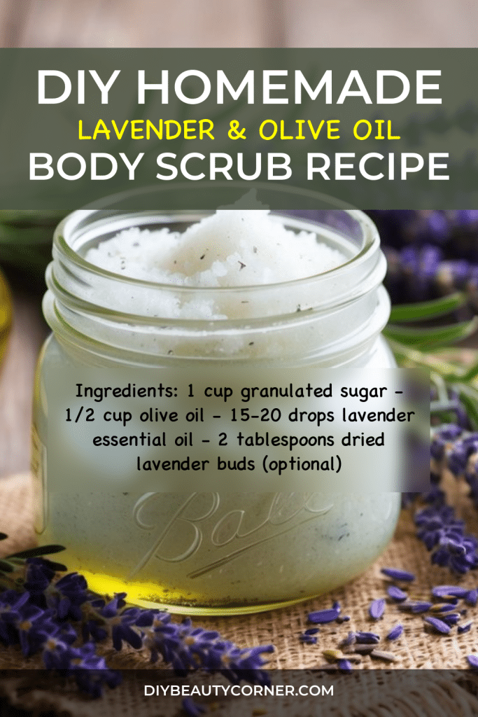 15 Best DIY Homemade Lavender Body Scrub Recipes for Natural Skin Care