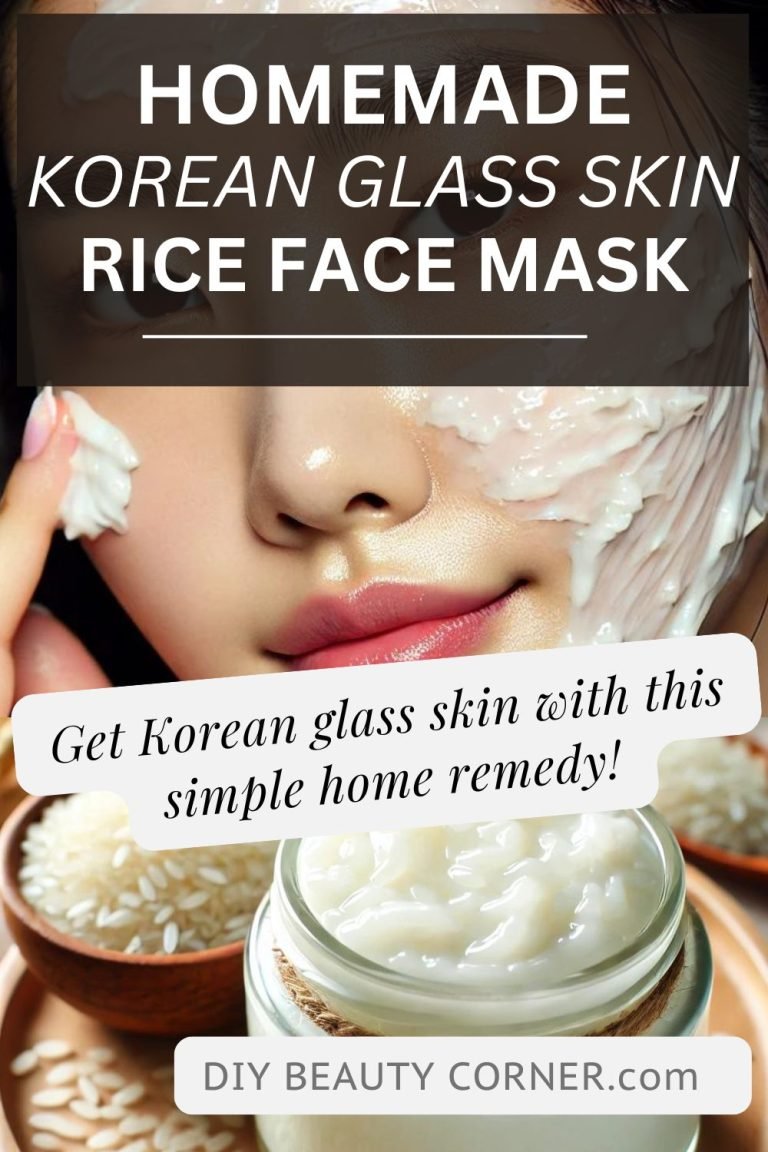 Homemade Korean Glass Skin Rice Face Mask Recipe for Radiant Skin