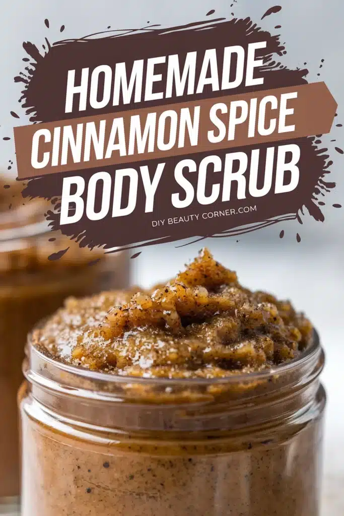 Homemade Cinnamon Spice Body Scrub