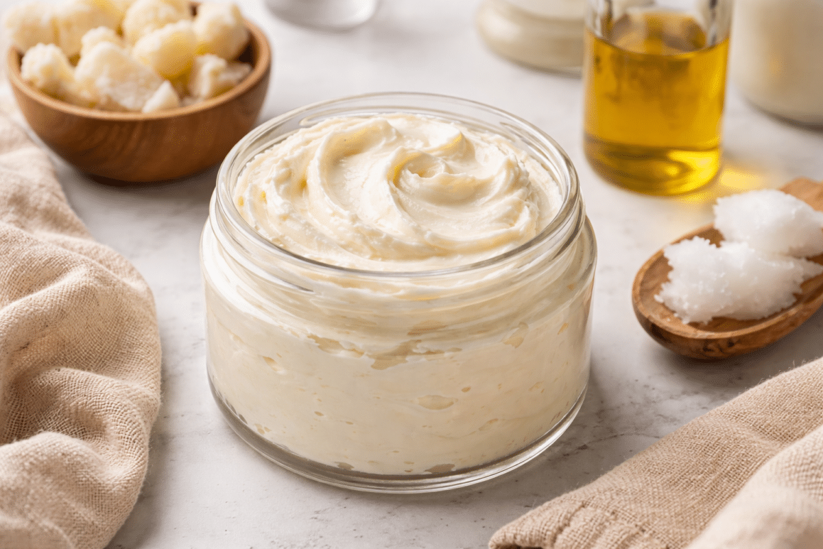 Why Homemade Body Butter Feels Greasy (And How Texture Is Usually Balanced)